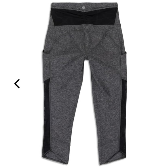 lululemon athletica | Pants & Jumpsuits | Lululemon Grey Leggings ...